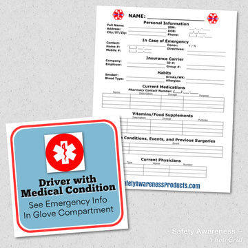 Driver With Medical Condition Set Emergency Safety Set – Safety ...